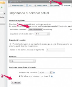 Cómo exportar e importar una base de datos MySQL - Linube